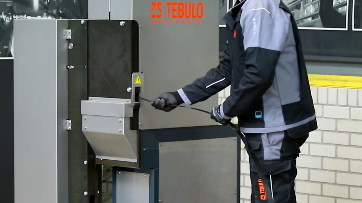 Manual Strap Winding - Tebulo Robotics