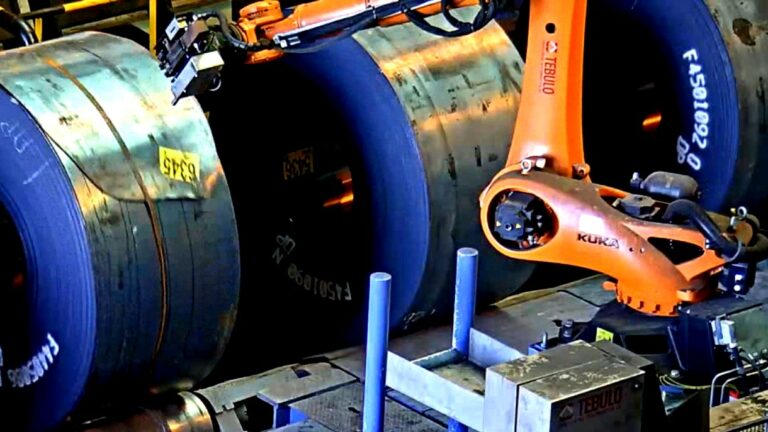 De-strapping Robot Machine | Tebulo Robotics | See Website